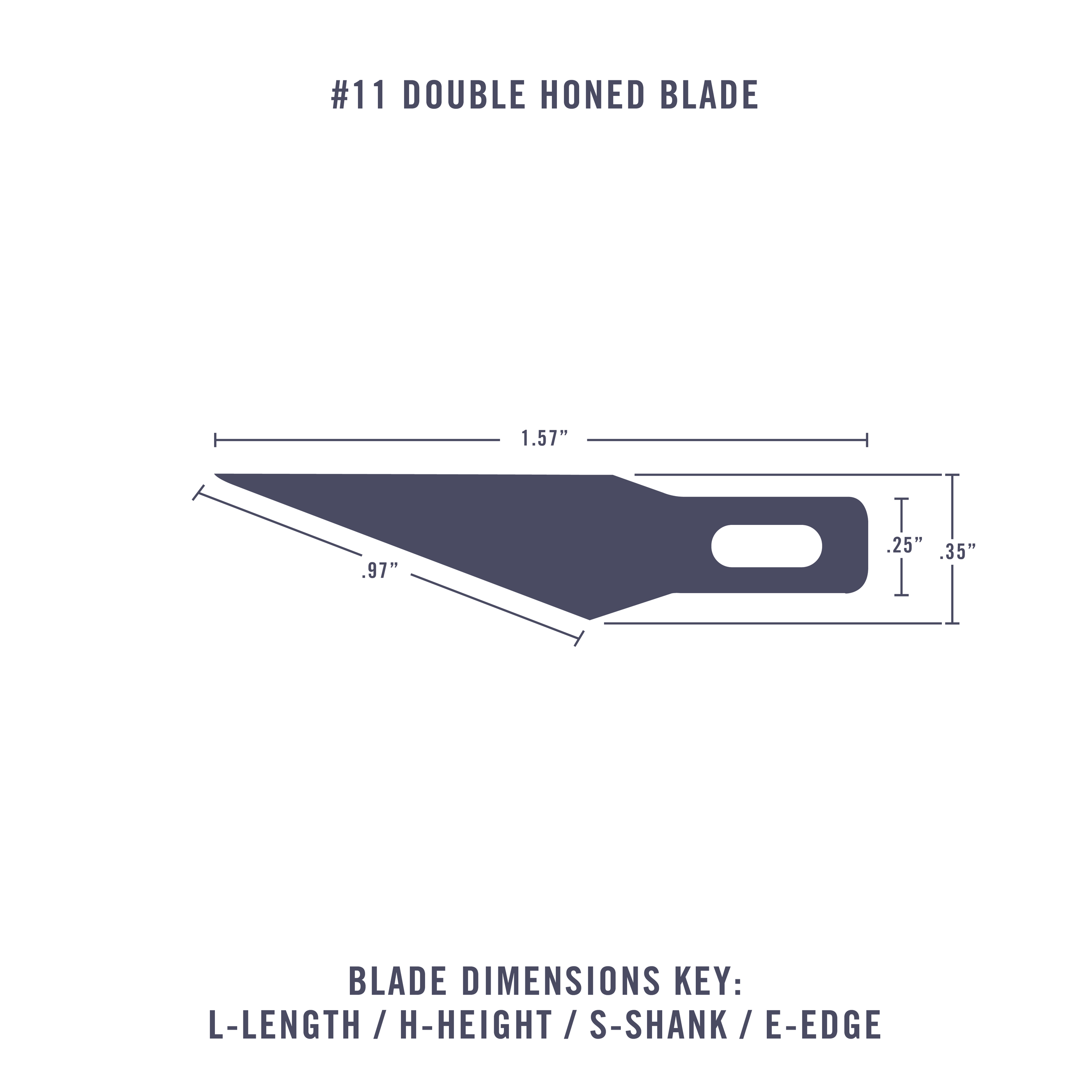 Buy #11 Blade | Most Popular Hobby Knife Blade | Excel Blades USA