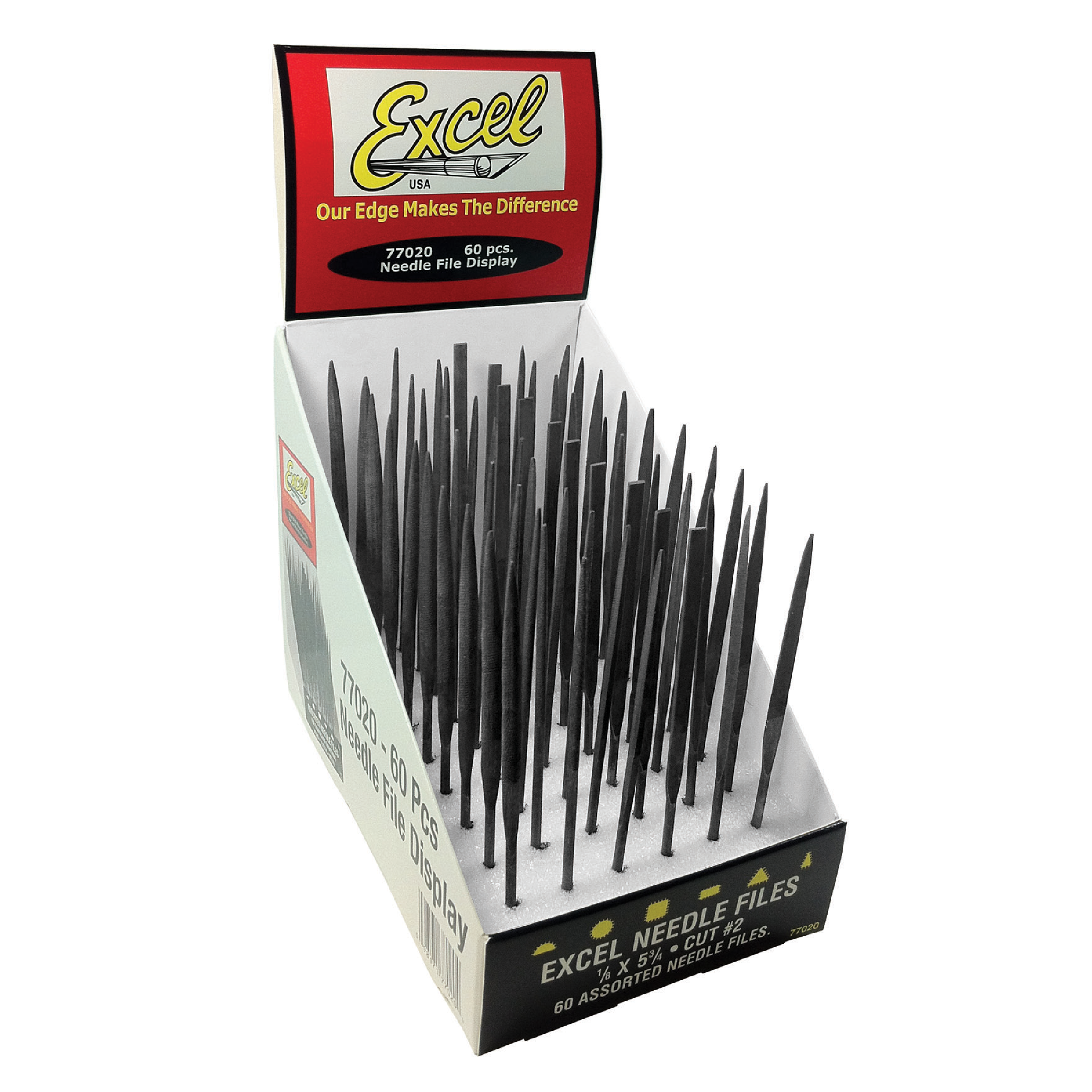 Shop Sharpening Needle File Display Set | Excel Blades